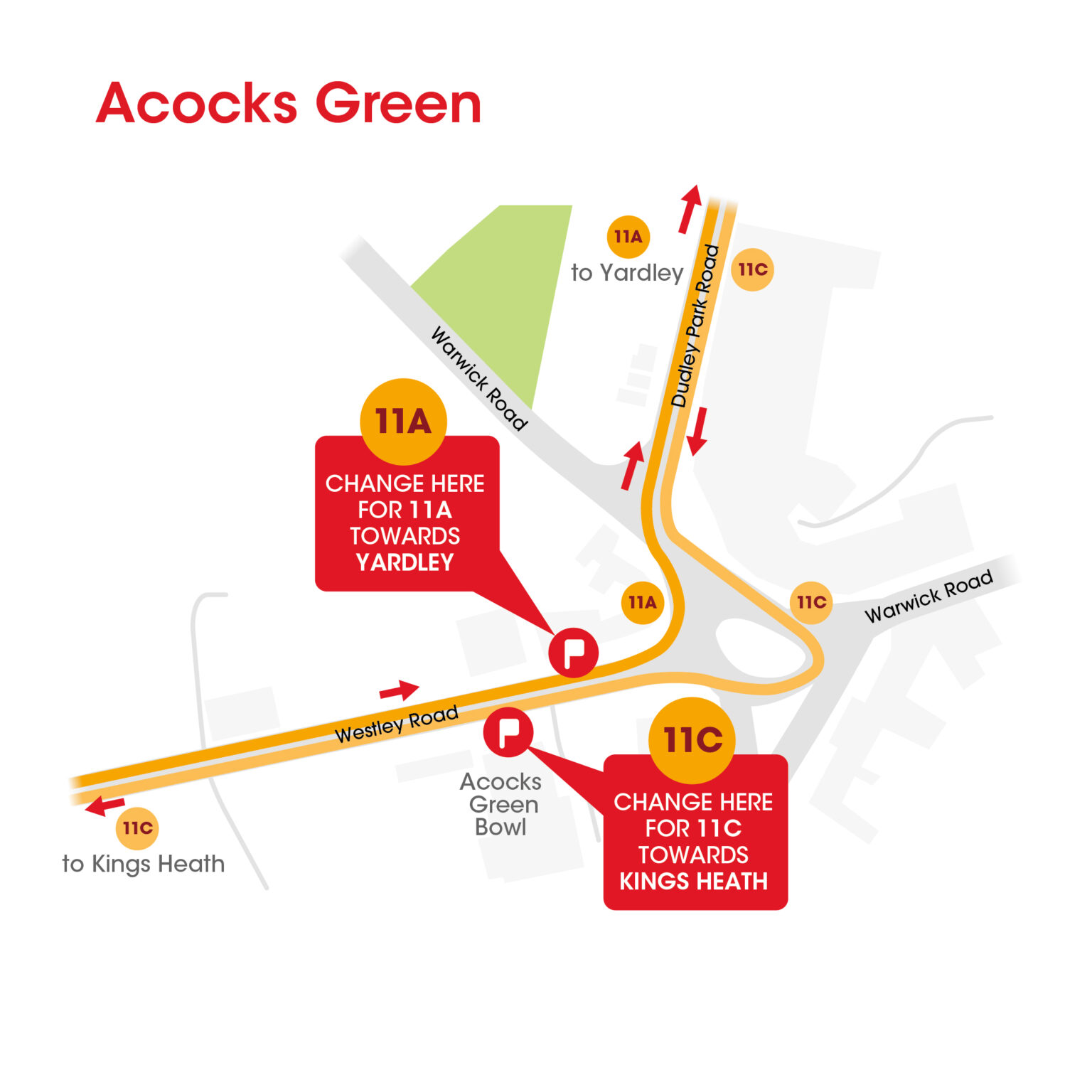 Changes to 11A & 11C Outer Circle services from Sunday 4th July 2021 ...